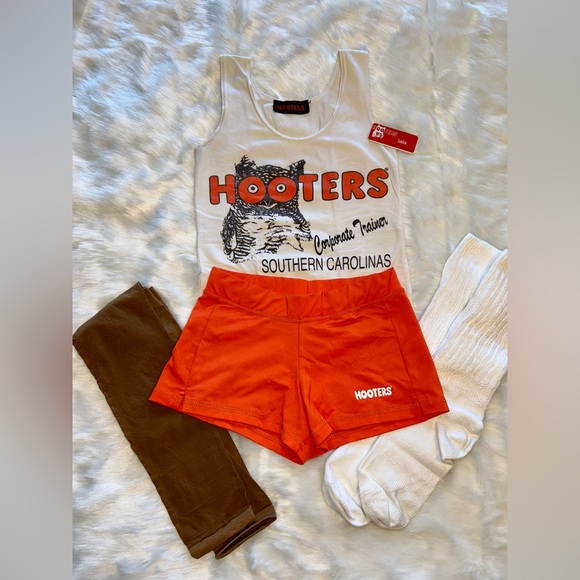 Hooters | Tops | Complete Hooters Costume Fits Xxss | Poshmark